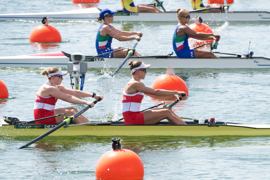 Heat racing concludes in Tokyo on Day 2 - Rowing Canada Aviron